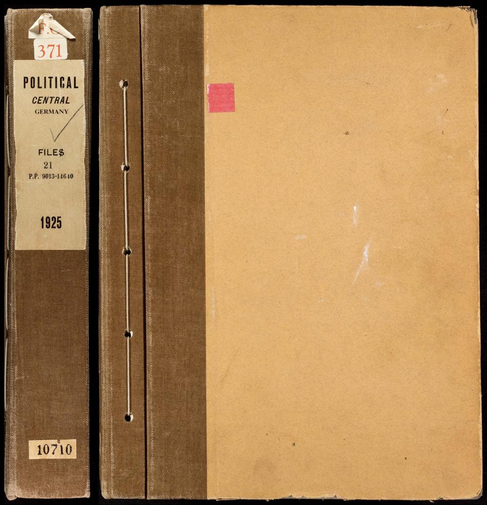 Germany: Disarmament, Evacuation of Cologne, and Organisation of ...