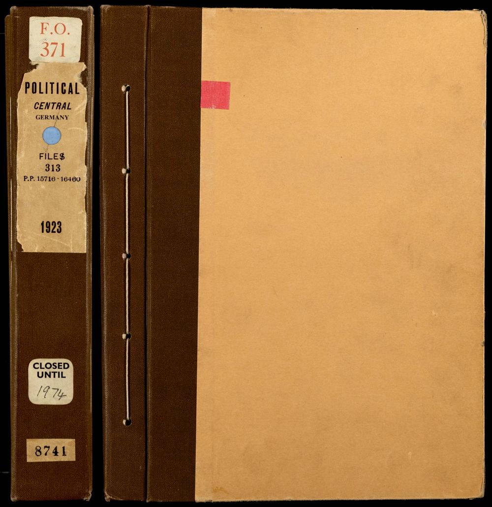 Germany: Occupation of the Ruhr, Cessation of Passive Resistance, and ...